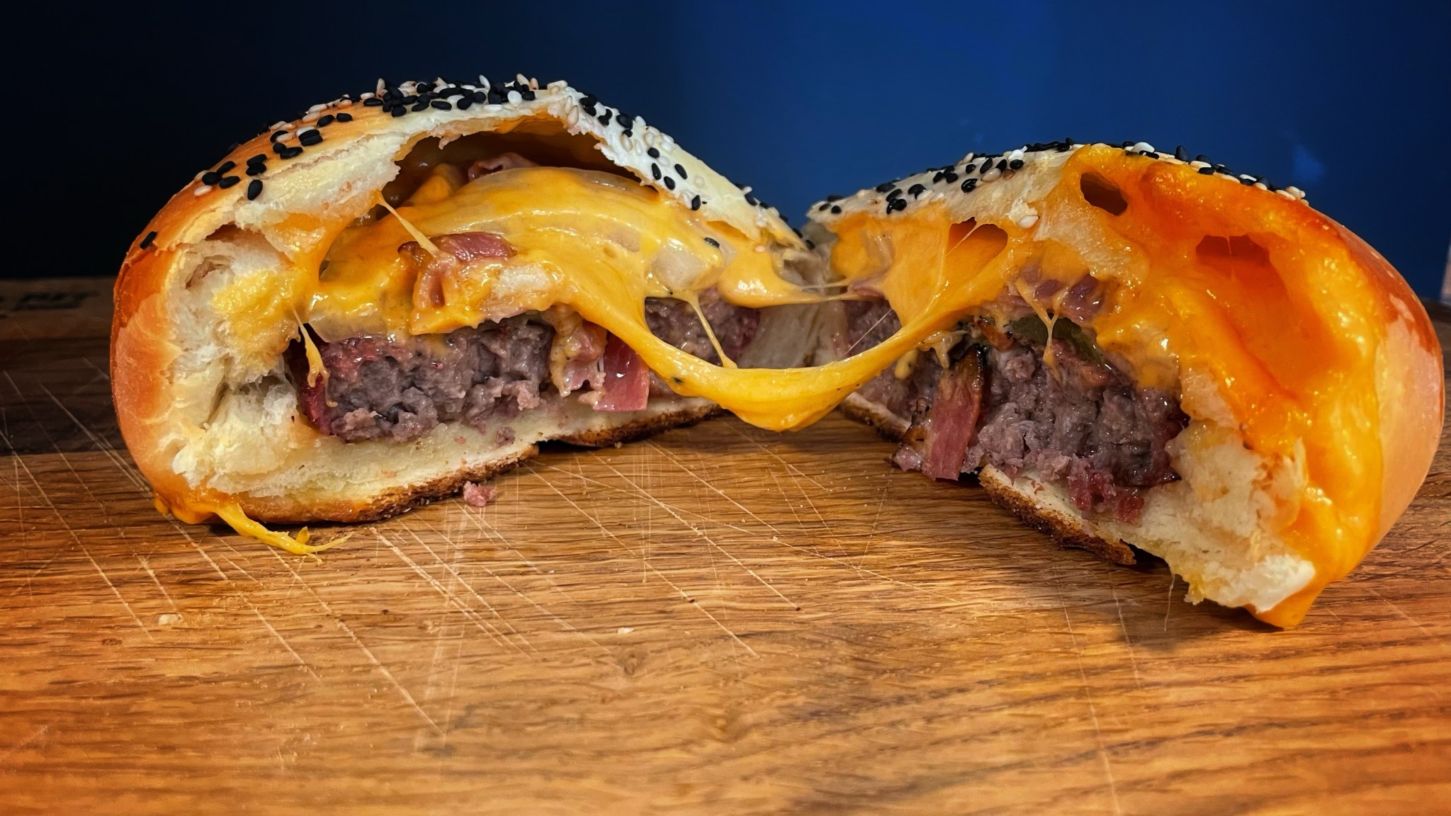 Gebackener Burger – Bübis BBQ Pit